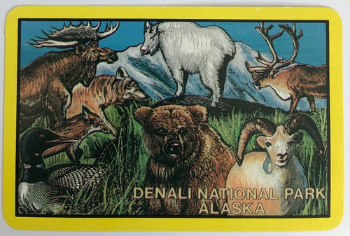 Alaska Denali National Park Animals Swap Cards | 001 Swap Cards