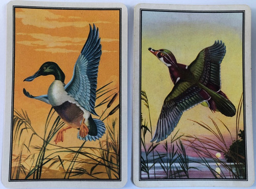Ducks #43 | Birds Swap Cards PAIR | 001 Swap Cards