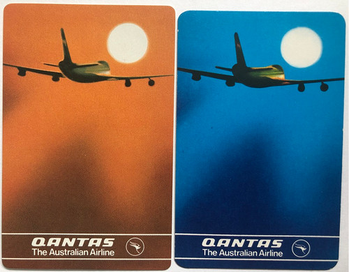 Qantas Airways Logo Swap Cards #2 | 001 Swap Cards