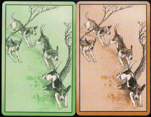 Dog Puppy #52 Swap Cards Linen | 001 Swap Cards