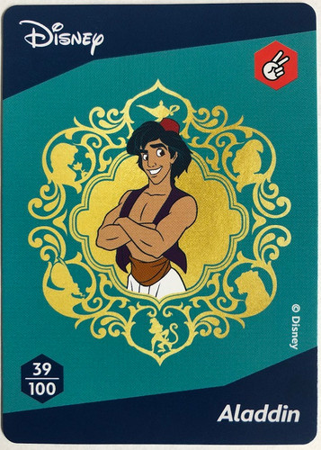 Aladdin #39 Woolworths Disney Wonders Card | 001 Swap Cards
