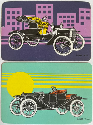 Vintage Antique Cars Classics #7 Swap Cards | 001 Swap Cards