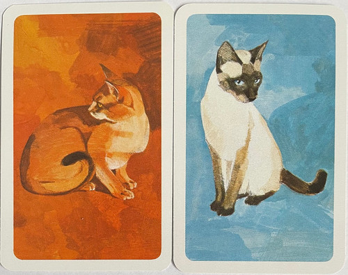 Cat Kitten #36 Swap Cards PAIR | 001 Swap Cards