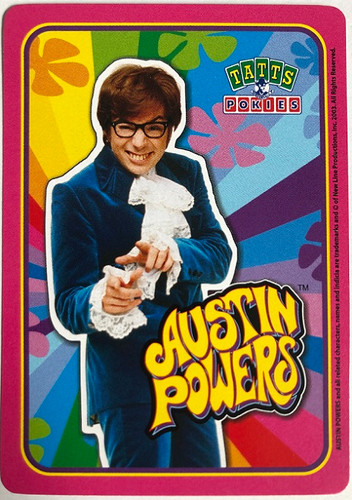 Austin Powers TATTS Advert Swap Cards | 001 Swap Cards