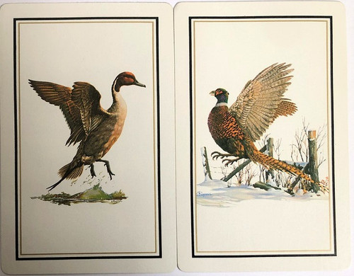 Ducks Pheasant | Birds Swap Playing Cards | 001 Swap Cards