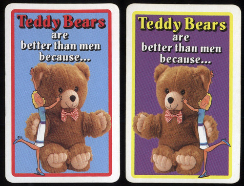 Teddy Bears #1 | Object Swap Playing Cards | 001 Swap Cards