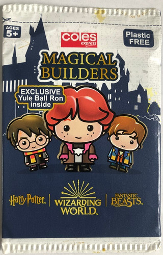 Ron #35 2022 Coles Express Magical Builders Harry Potter | 001 Swap Cards