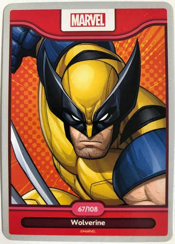 Wolverine #67 2024 Woolworths Disney Wonders Collector Card | 001 Swap Cards