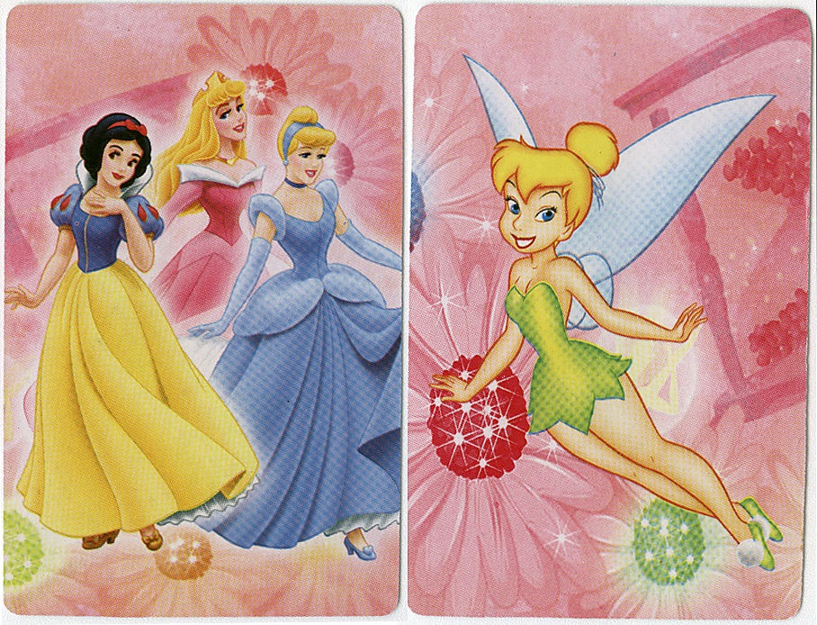Disney Princess Fairy | People | Cartoon Swap Cards PAIR | 001 Swap Cards