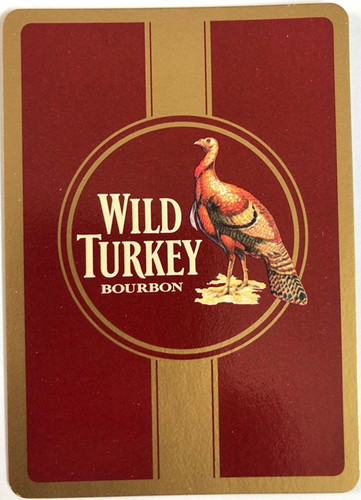 Wild Turkey Bourbon Whiskey Advertising Swap Cards #4 | 001 Swap Cards