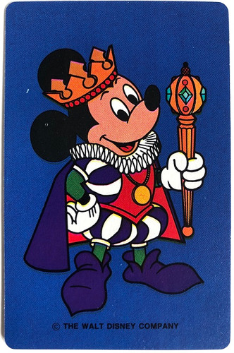 Mickey Mouse #3 King | Cartoon Swap Cards | 001 Swap Cards