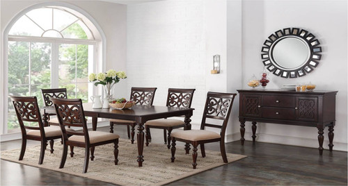 MCF:-ZORA 7 PC DINING SET | Micasafurniture