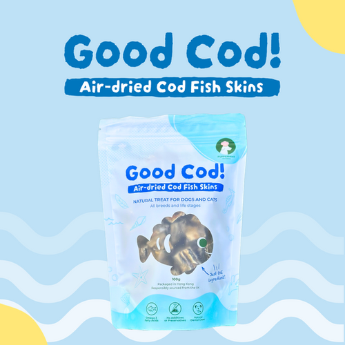Good Cod! Air-dried Cod Fish Skins | Puppermint