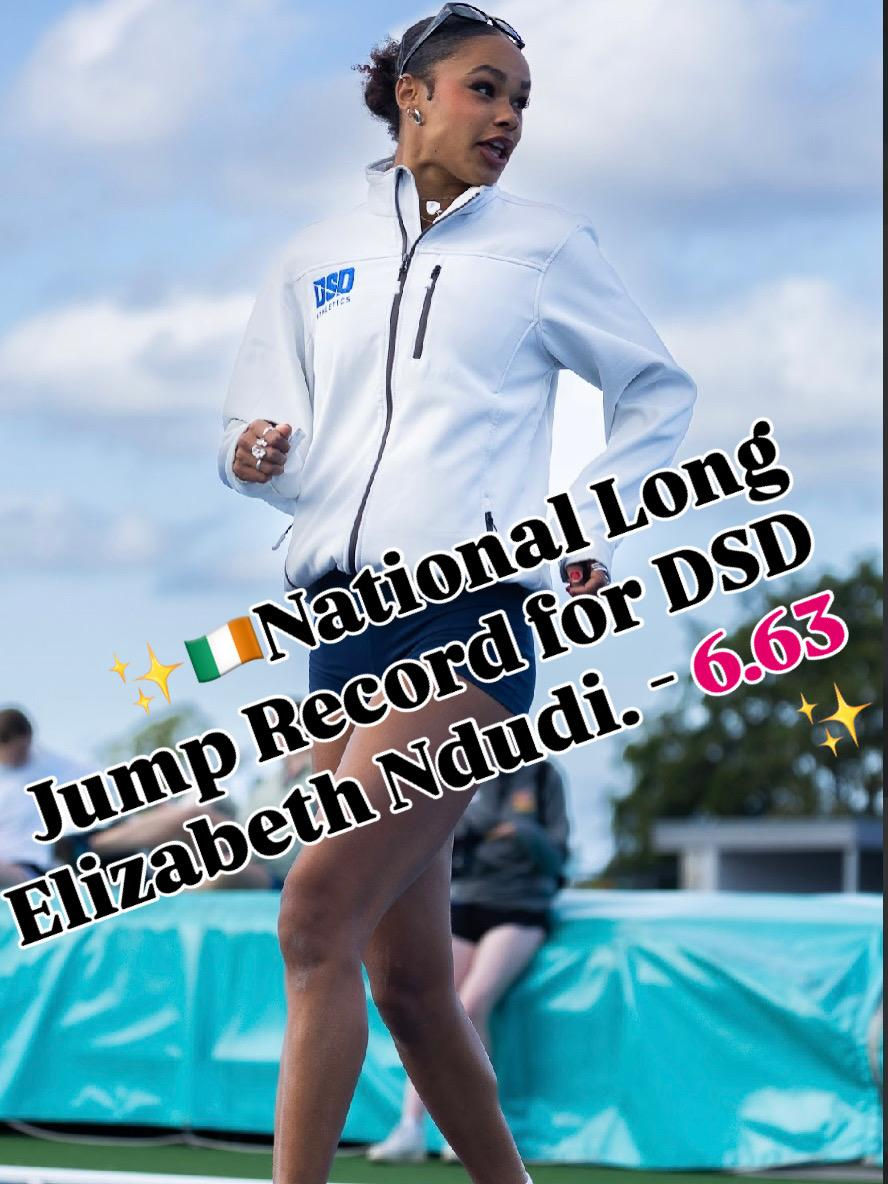 New Irish Long Jump record for Elizabeth!
