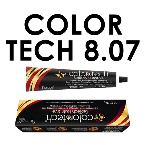 [INOAR TINTES] COLOR TECH 8.07 TINTE PERMANENTE EN CREMA 90 g | IMAGEN ...