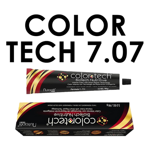[NUTRAPEL TINTES] COLOR TECH 7.07 TINTE PERMANENTE EN CREMA 90 g ...