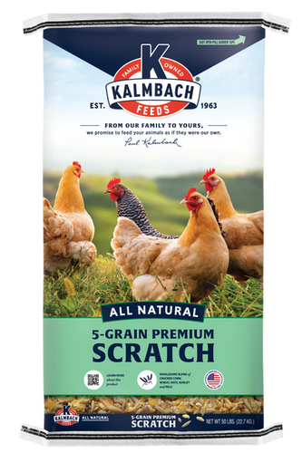 Kalmbach 5-Grain Scratch - Chicken Feed | ASE Feed & Supply