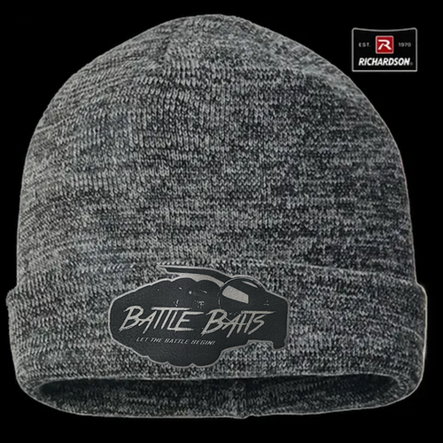 Battle Baits Beanie- Dark Grey Heather | Battle Baits