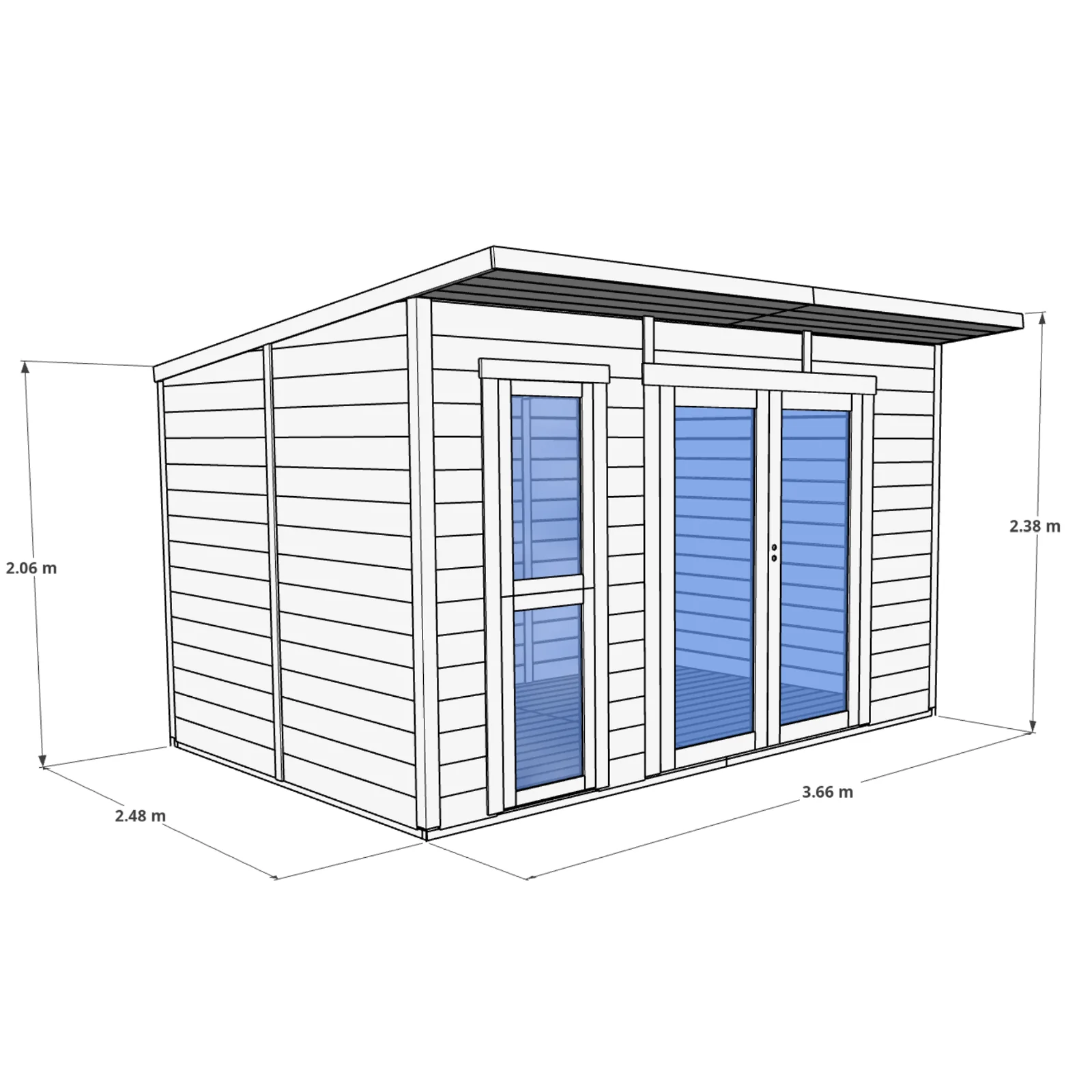 The Complete (3.5m x 2.5m (window)) | GRFS