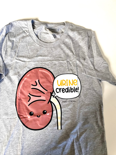 Urine-Credible - Tshirt | Soap Note Ink