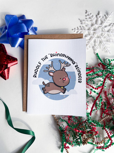 Rudolf the Rhinophyma Reindeer | Soap Note Ink