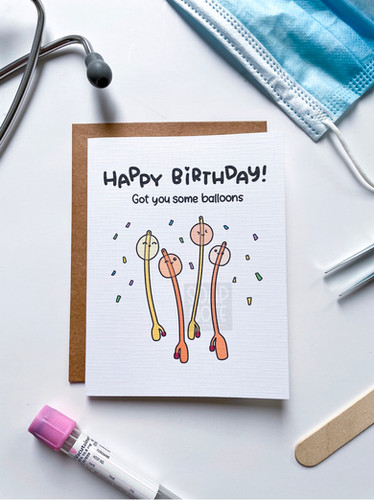 Birthday Balloons | Soap Note Ink