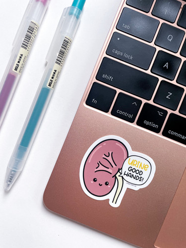 Urine Good Hands - sticker | Soap Note Ink