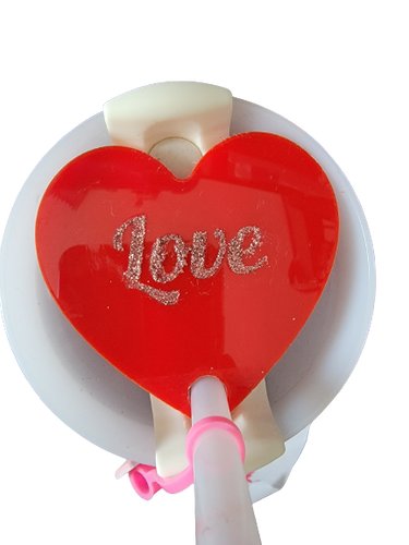 Heart Valentine Stanley Cup topper | Joatmon Creations