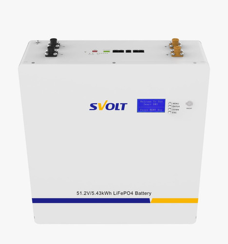 SVolt 106ah 51.2V 5.43kwh Lithium Battery | SolarCity