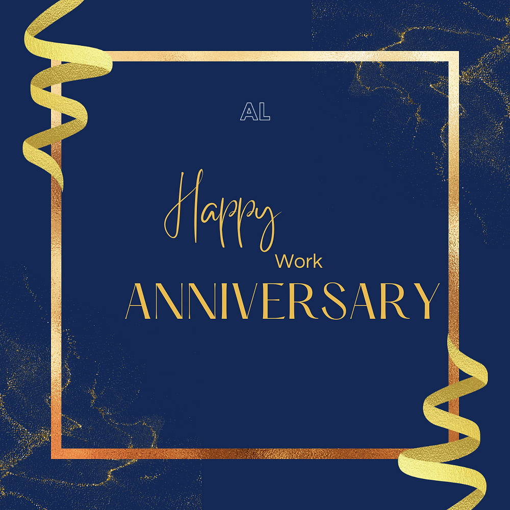 Happy Work Anniversary!