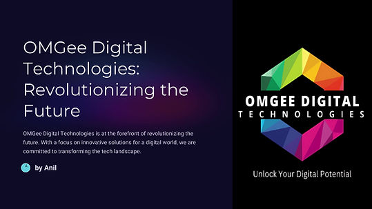 OMGEEDIGITECH | Blogs