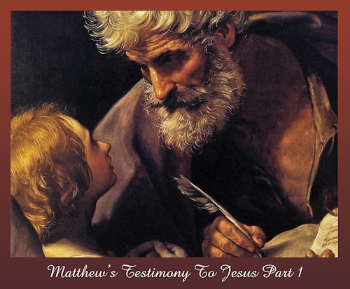 Matthew's Testimony to Jesus Part 1 | Frances Hogan
