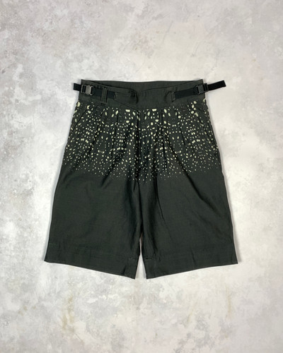 N.HOOLYWOOD WRAP-AROUND SPOTTED SHORTS | Barhaine Archive