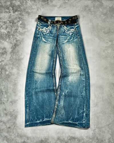COOK JEANS FLEUR POCKET MEGA FLARED JEANS | Barhaine Archive