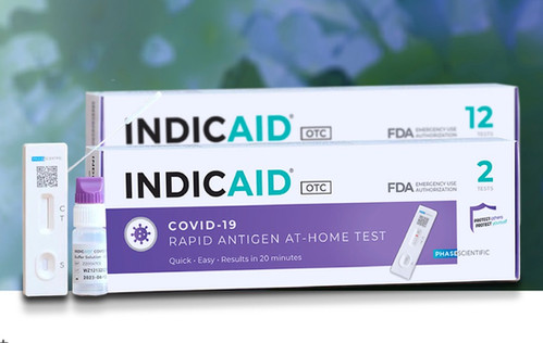 INDICAID OTC COVID-19 RAPID ANTIGEN AT-HOME TEST | AlphaMed