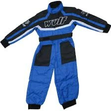 Wulfsport One Piece Kids Racing Suit - Blue | QBG Racing