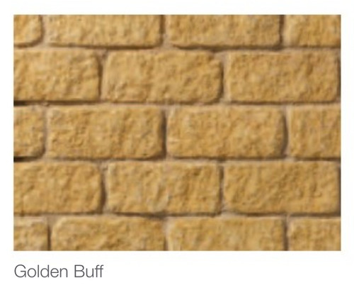 Bekstone golden buff split faced walling | High Class Paving Supplies Ltd