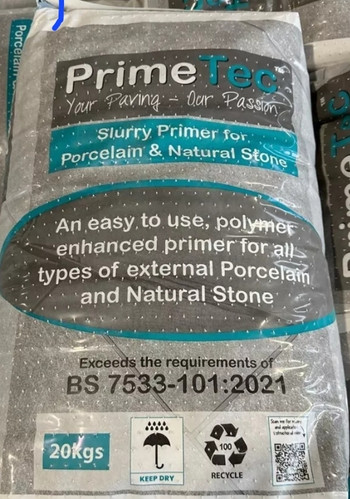 Primetec external porcelain/natural stone primer 20kg plastic bags ...