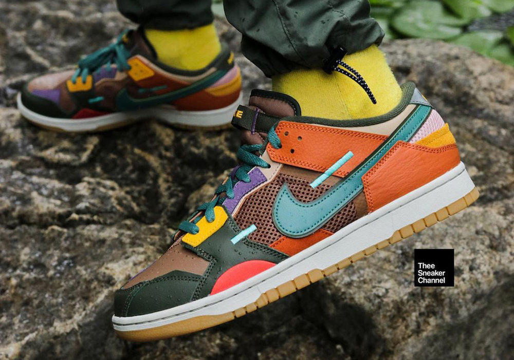Confira as duas cores do Nike Dunk Low Scrap que chegam ao Brasil em breve