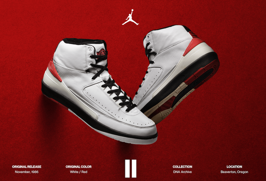 A Jordan Brand lançou um site contando a história de TODOS o 32 modelos ...