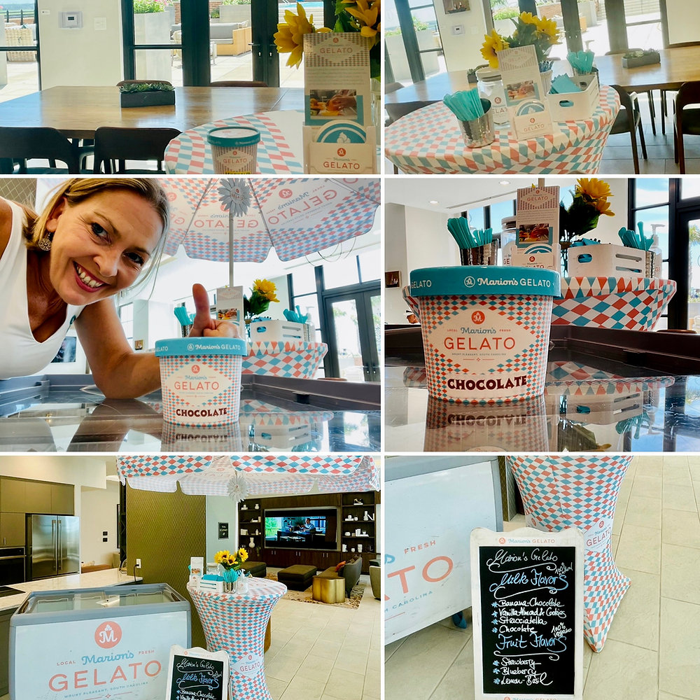 Book your next event with Marion’s Gelato!