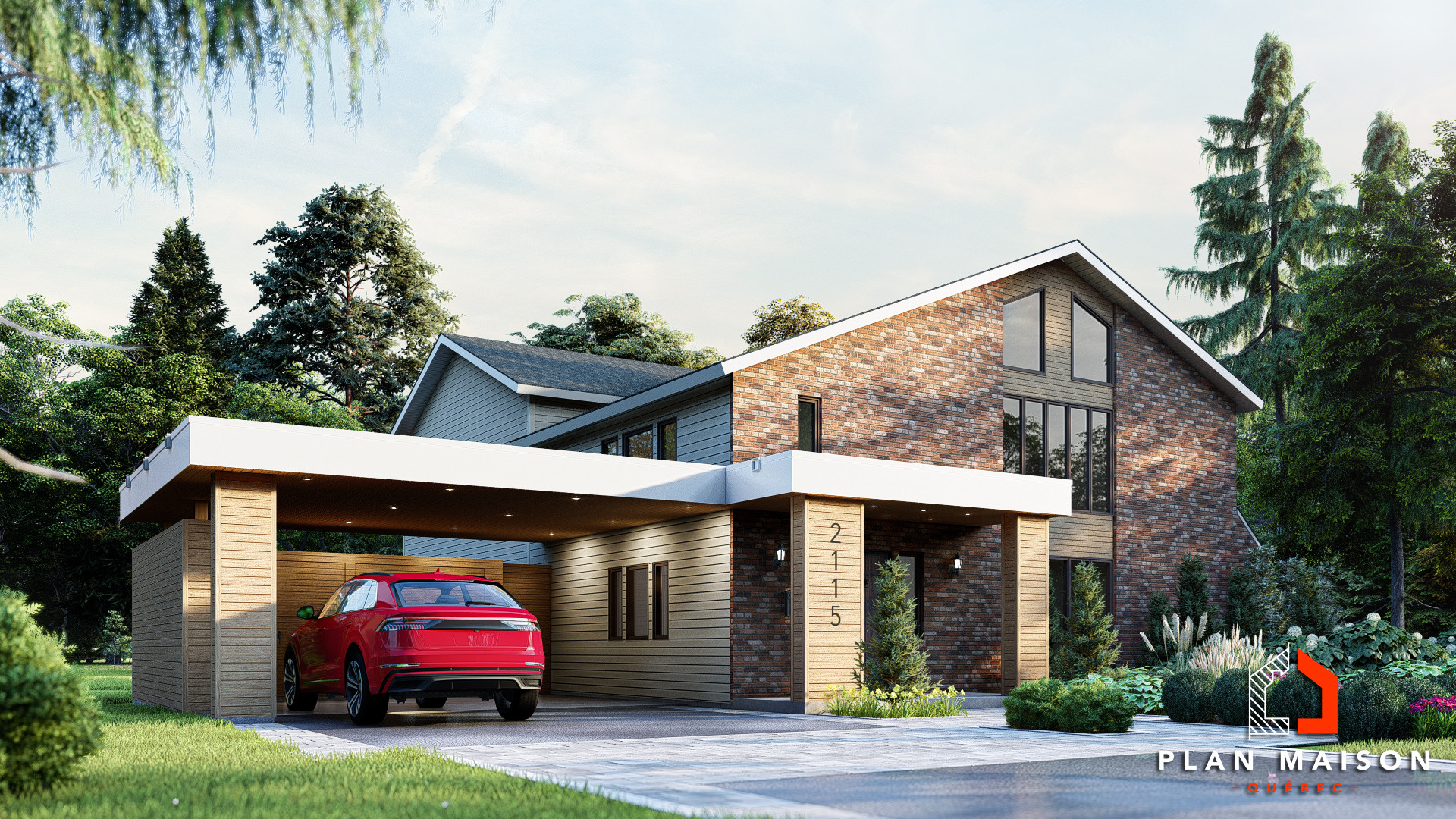 Plan de garage accolé à la maison | Plan Maison Québec