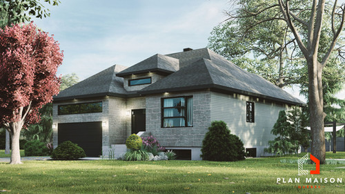 4 bedroom house plan model | Plan Maison Québec