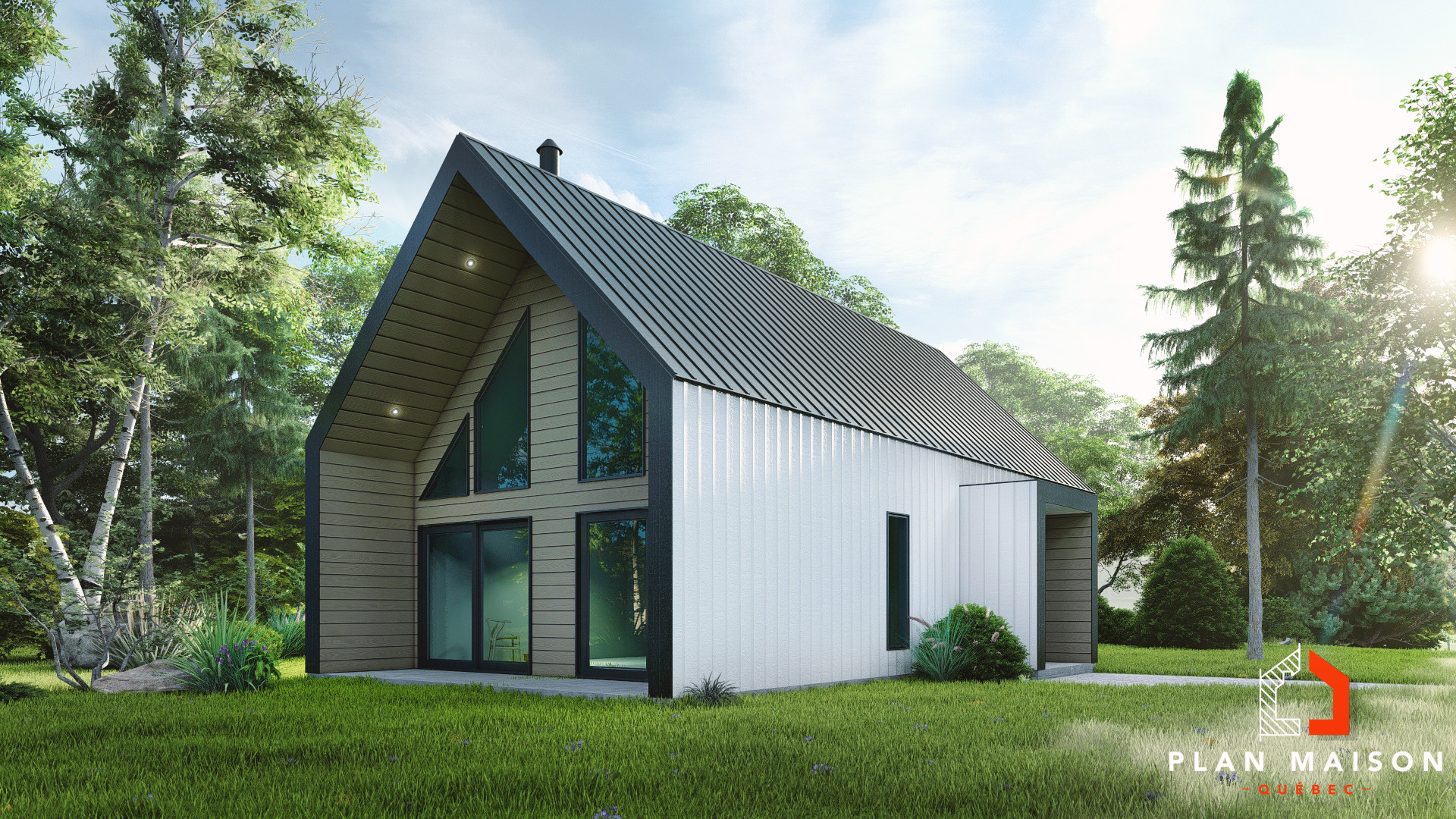 Construction de chalet moderne | Plan Maison Québec