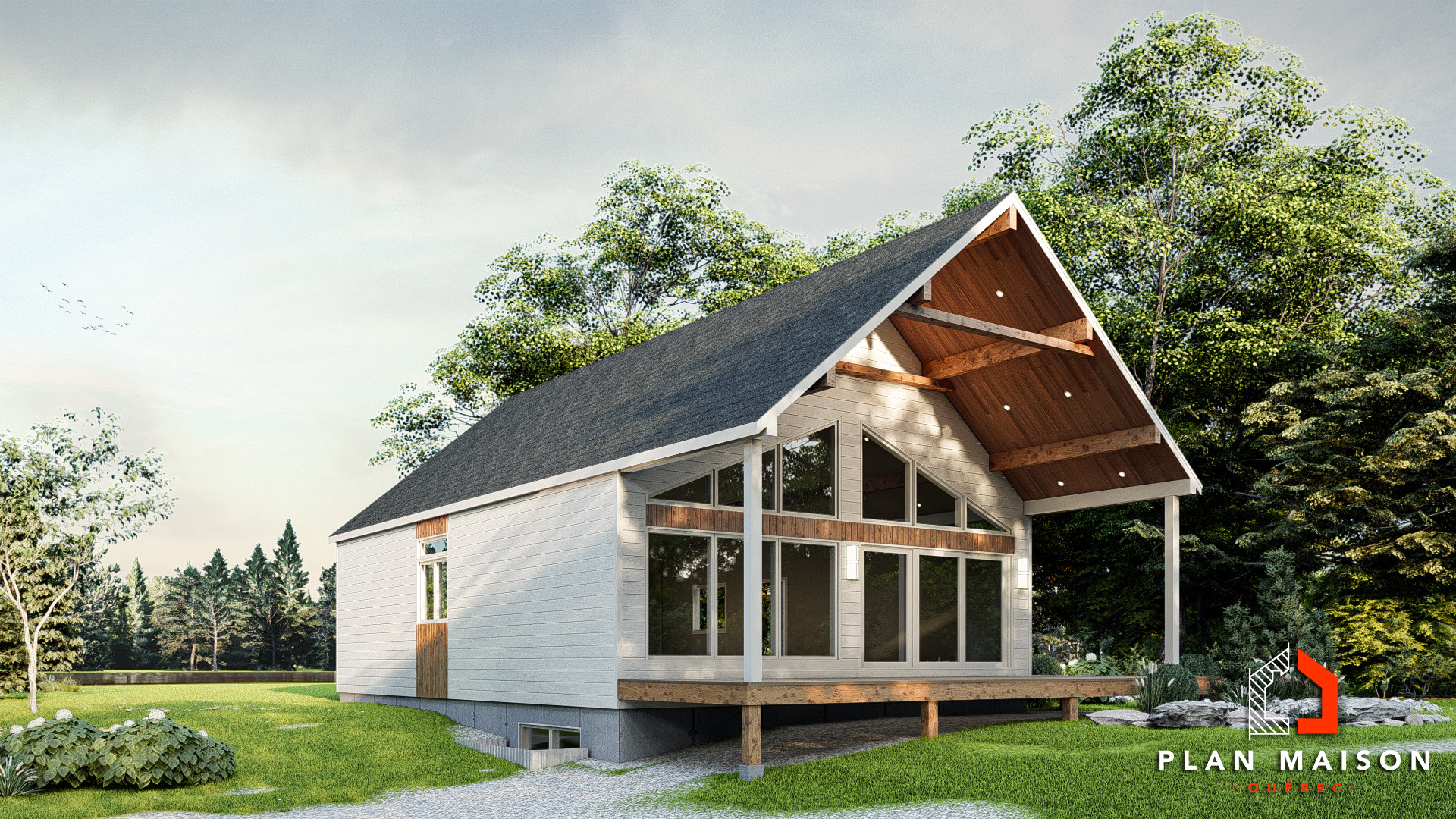 Chalet construction plan | Plan Maison Québec