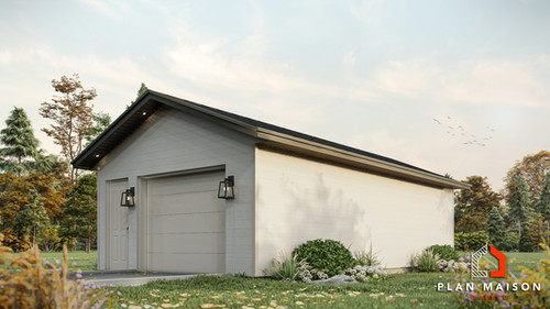 Plan garage détaché | Plan Maison Québec