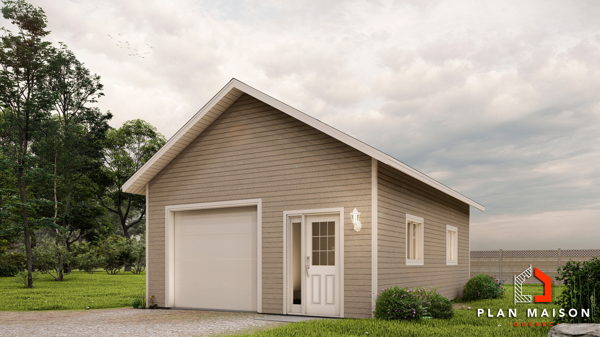 Construction d'un garage indépendant de la maison | Plan Maison Québec