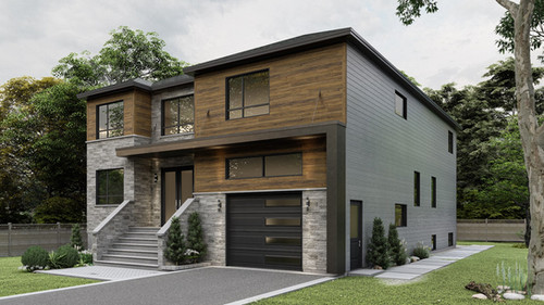 Plan de maison unifamiliale | Plan Maison Québec