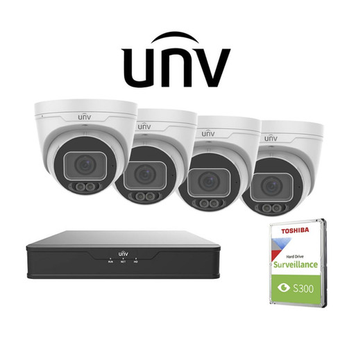 Uniview Prime-III Series Active Deterrence Kit | Eye Spy Surveillance