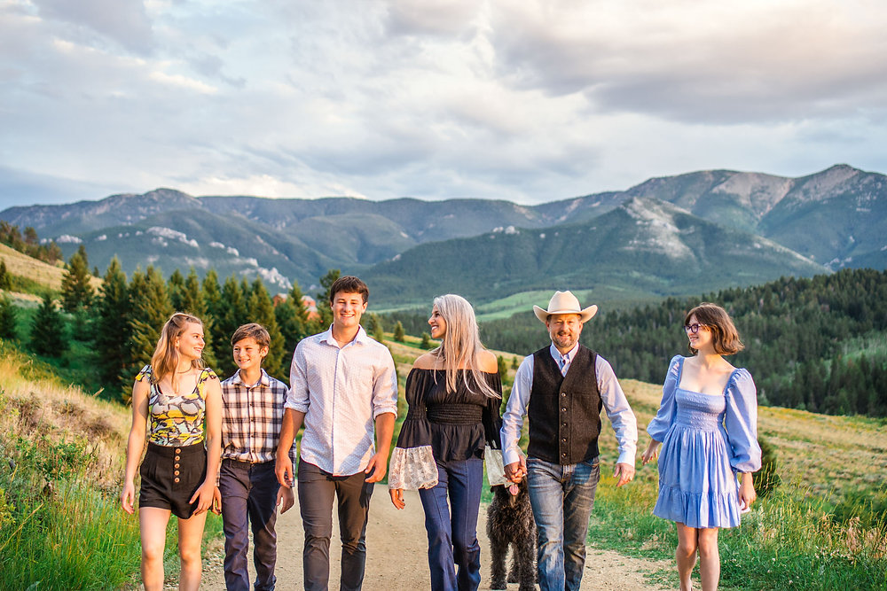 Luther MT Family Photo Session